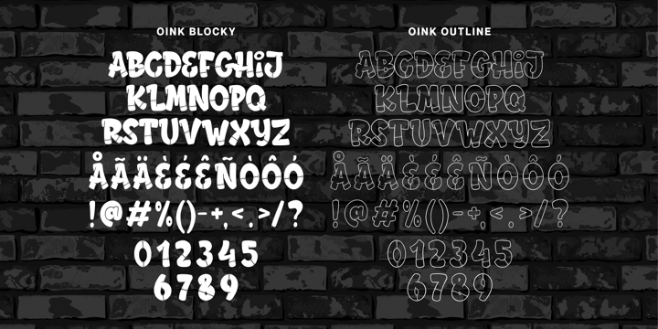 Oink Font | Webfont & Desktop | MyFonts