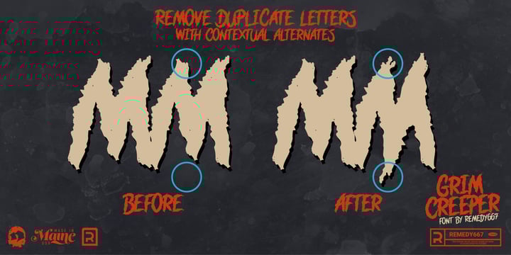 Grim Creeper Font | Webfont & Desktop | MyFonts