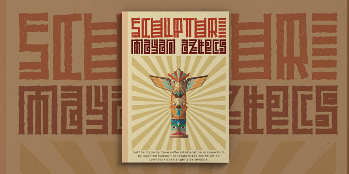 Ancient Totem Two Font | Webfont & Desktop | MyFonts