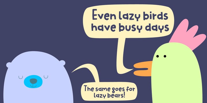 Busy Day Font | Webfont & Desktop | MyFonts