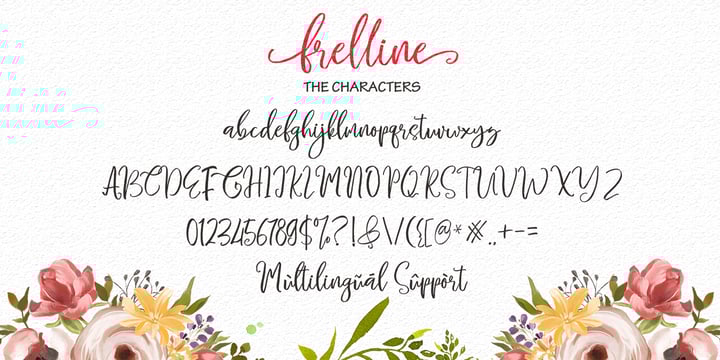 Frelline Script Font | Webfont & Desktop | MyFonts