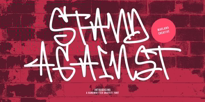 Stand Against Font | Webfont & Desktop | MyFonts