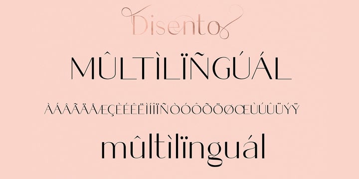 Disento Font | Webfont & Desktop | MyFonts