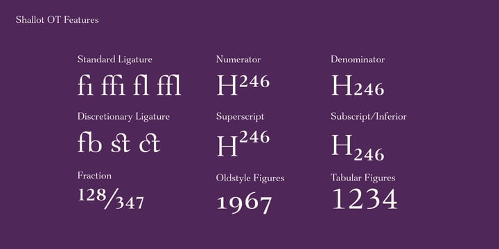 Shallot Font | Webfont & Desktop | MyFonts