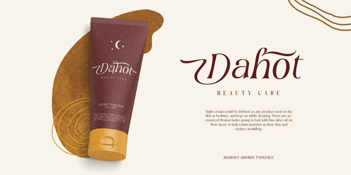 Mahony Browns Font | Webfont & Desktop | MyFonts