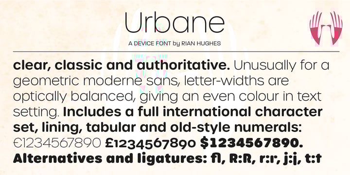 Urbane Rounded Font | Webfont & Desktop | MyFonts