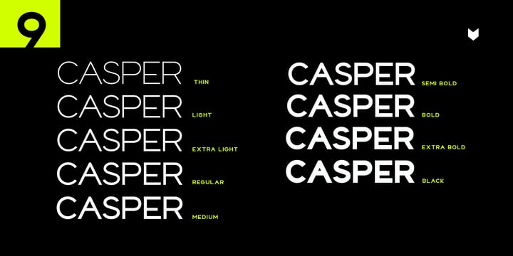 Casper Display Font | Webfont & Desktop | MyFonts