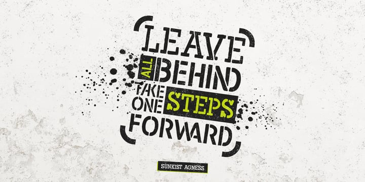 Sunkist Agness Font | Webfont & Desktop | MyFonts