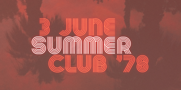 Summer of 76 Font | Webfont & Desktop | MyFonts
