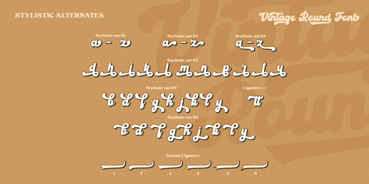 Vintage Round Font | Webfont & Desktop | MyFonts