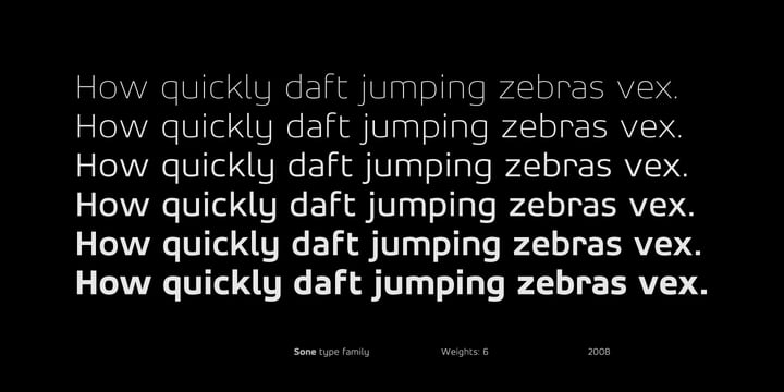 Sone Font | Webfont & Desktop | MyFonts