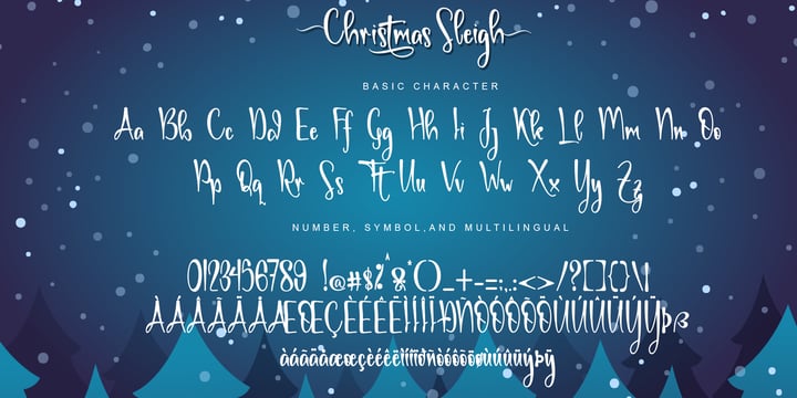 Christmas Sleigh Font | Webfont & Desktop | MyFonts
