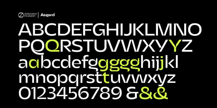 Asgard Font | Webfont & Desktop | MyFonts