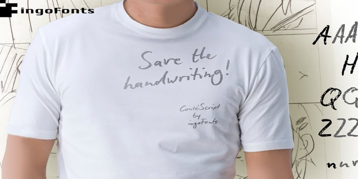 Conte Script Plus Font | Webfont & Desktop | MyFonts