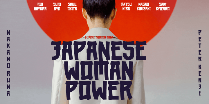 Mareka Japanese Style Font | Webfont & Desktop | MyFonts