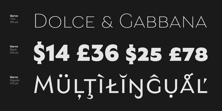 Garvo Font | Webfont & Desktop | MyFonts