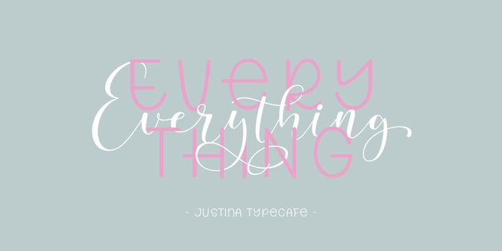 Justina Duo Font | Webfont & Desktop | MyFonts