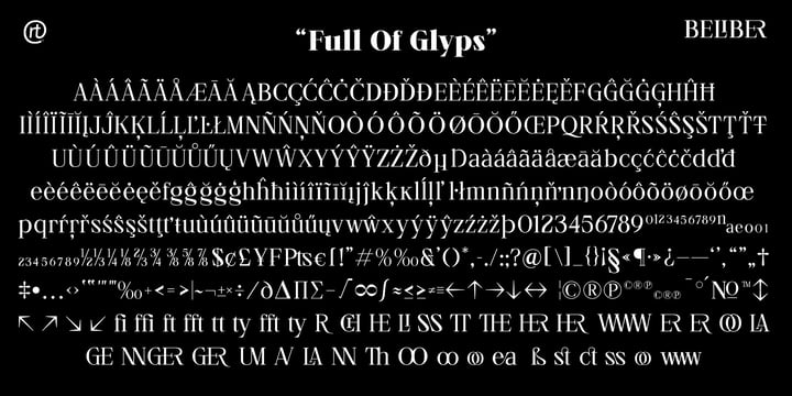 Beliber Font | Webfont & Desktop | MyFonts