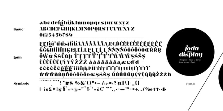 Foda Display Font | Webfont & Desktop | MyFonts