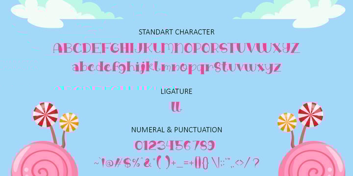 Rainy Candy Font | Webfont & Desktop | MyFonts