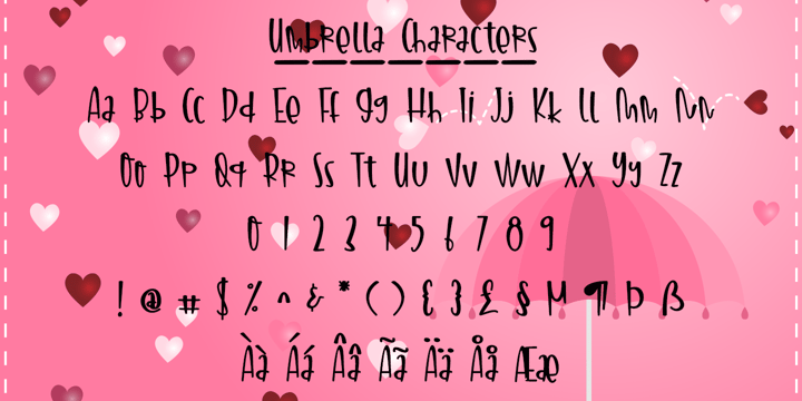 Umbrella Font | Webfont & Desktop | MyFonts