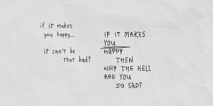Sad Poem Font | Webfont & Desktop | MyFonts