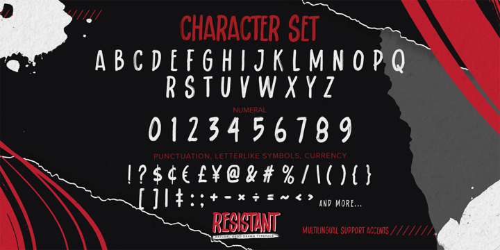 Resistant Font | Webfont & Desktop | MyFonts