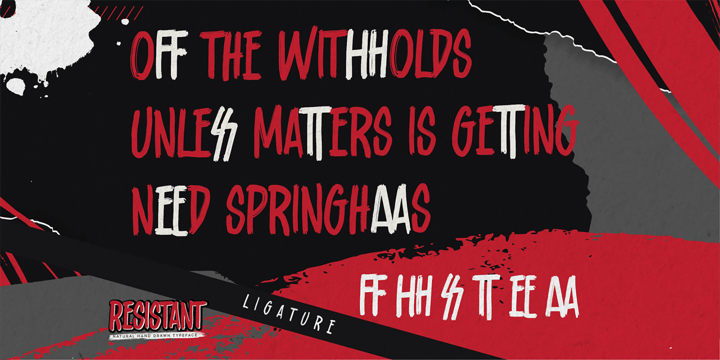 Resistant Font | Webfont & Desktop | MyFonts