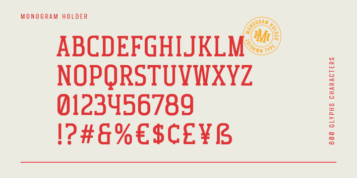 Monogram Holder Font | Webfont & Desktop | MyFonts