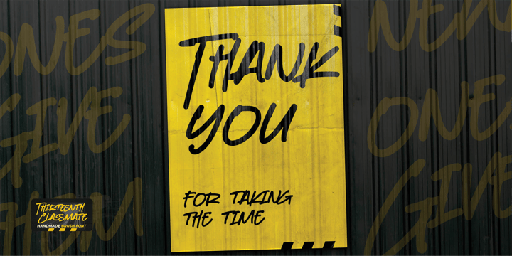 Thirteenth Classmate Font | Webfont & Desktop | MyFonts