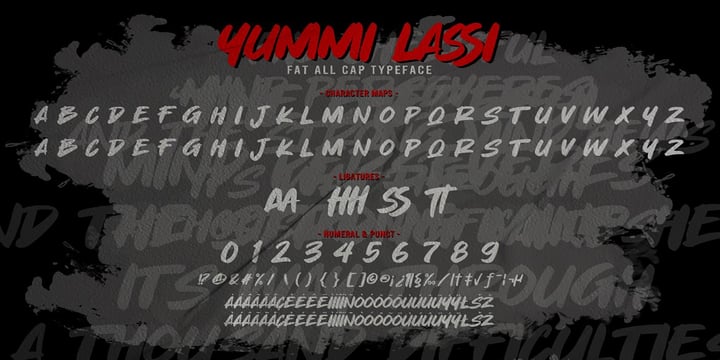 Yummi Lassi Font | Webfont & Desktop | MyFonts