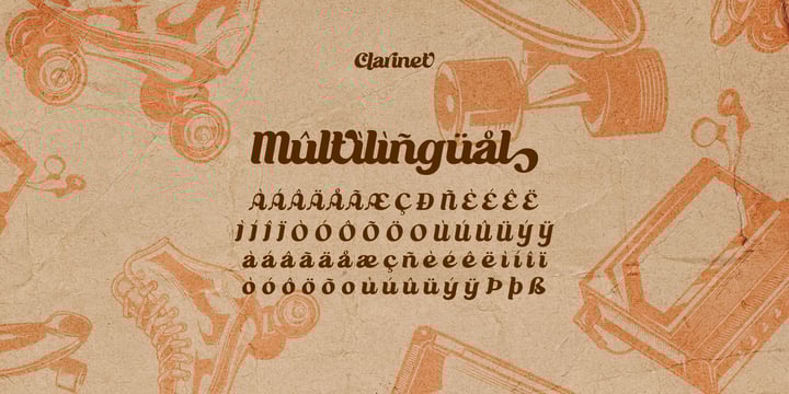 Clarinet Font | Webfont & Desktop | MyFonts