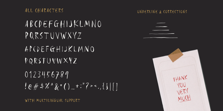 Reminder Notes Font | Webfont & Desktop | MyFonts