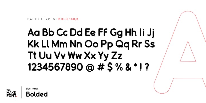 Bolded Font | Webfont & Desktop | MyFonts