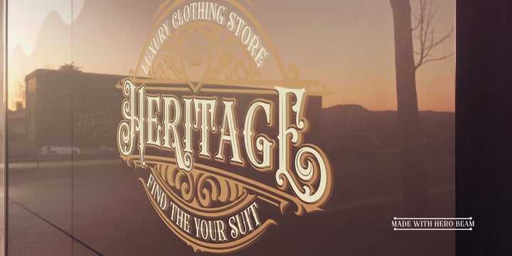 Hero Beam Font | Webfont & Desktop | MyFonts