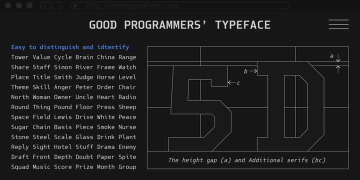 Debugger Font | Webfont & Desktop | MyFonts