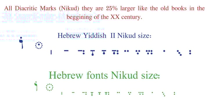 Hebrew Yiddish II Font | Webfont & Desktop | MyFonts