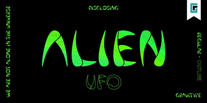 Alien UFO Font | Webfont & Desktop | MyFonts