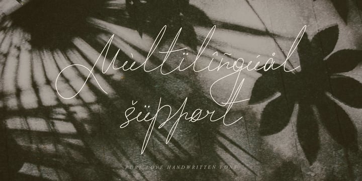 Pure Love Font | Webfont & Desktop | MyFonts