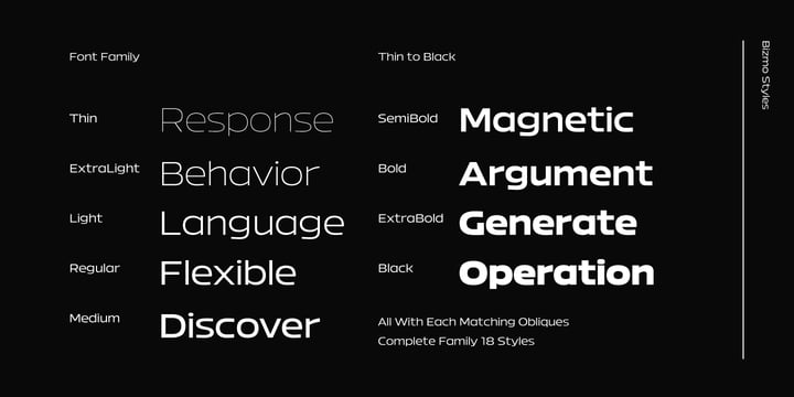 Bizmo Font | Webfont & Desktop | MyFonts