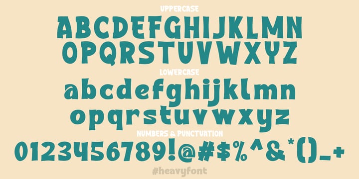 Heavy Font | Webfont & Desktop | MyFonts