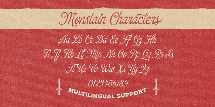 Monstain Font | Webfont & Desktop | MyFonts