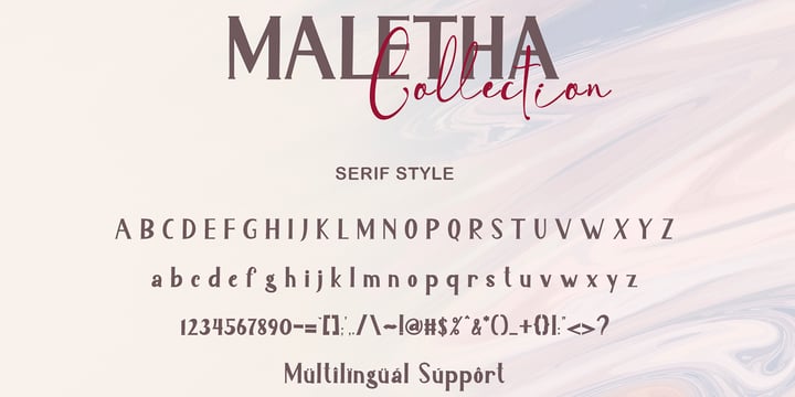 Maletha Collection Signature Font | Webfont & Desktop | MyFonts