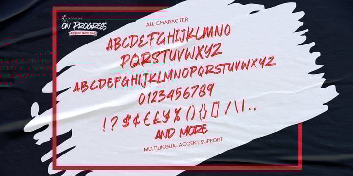 On Progress Font | Webfont & Desktop | MyFonts