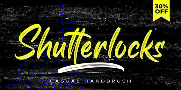 Shutterlocks Font | Webfont & Desktop | MyFonts