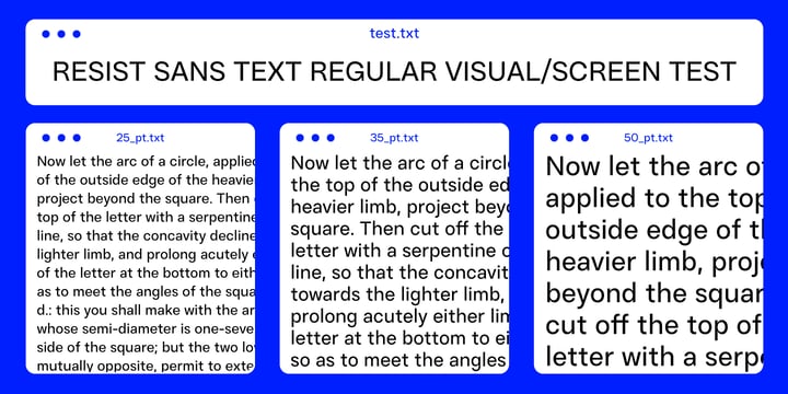 Resist Sans Font | Webfont & Desktop | MyFonts