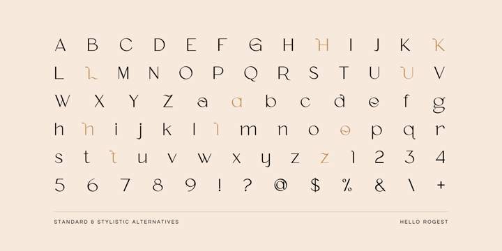 Hello Rogest Font | Webfont & Desktop | MyFonts