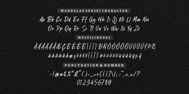 Mandalaz Sensei Font | Webfont & Desktop | MyFonts