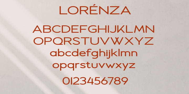 Lorenza Font | Webfont & Desktop | MyFonts