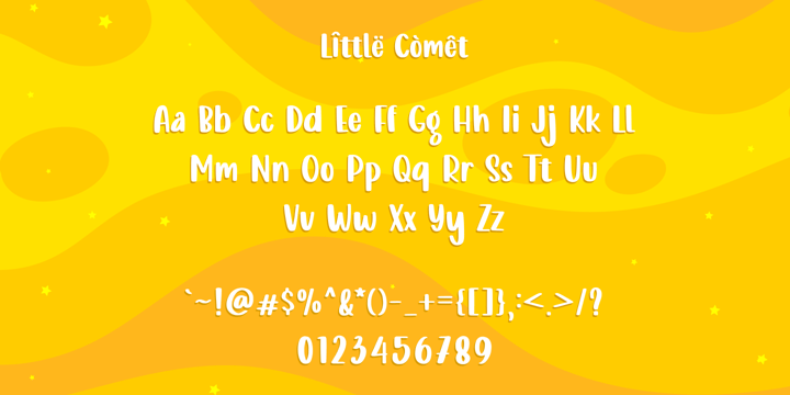 Little Comet Font | Webfont & Desktop | MyFonts